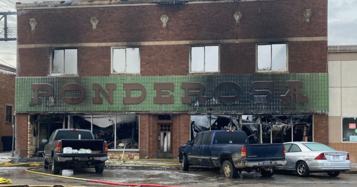Firefighters battle massive fire overnight in downtown Glendive