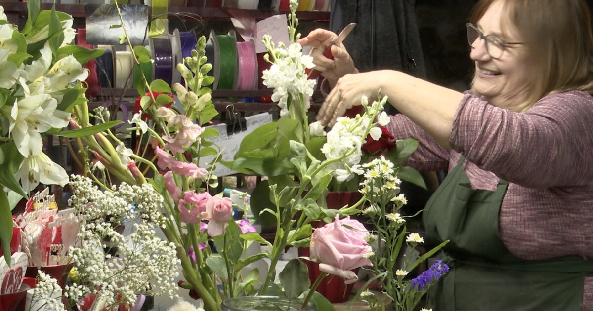 Butte flower shop still busy on Valentine's after more than 90 years