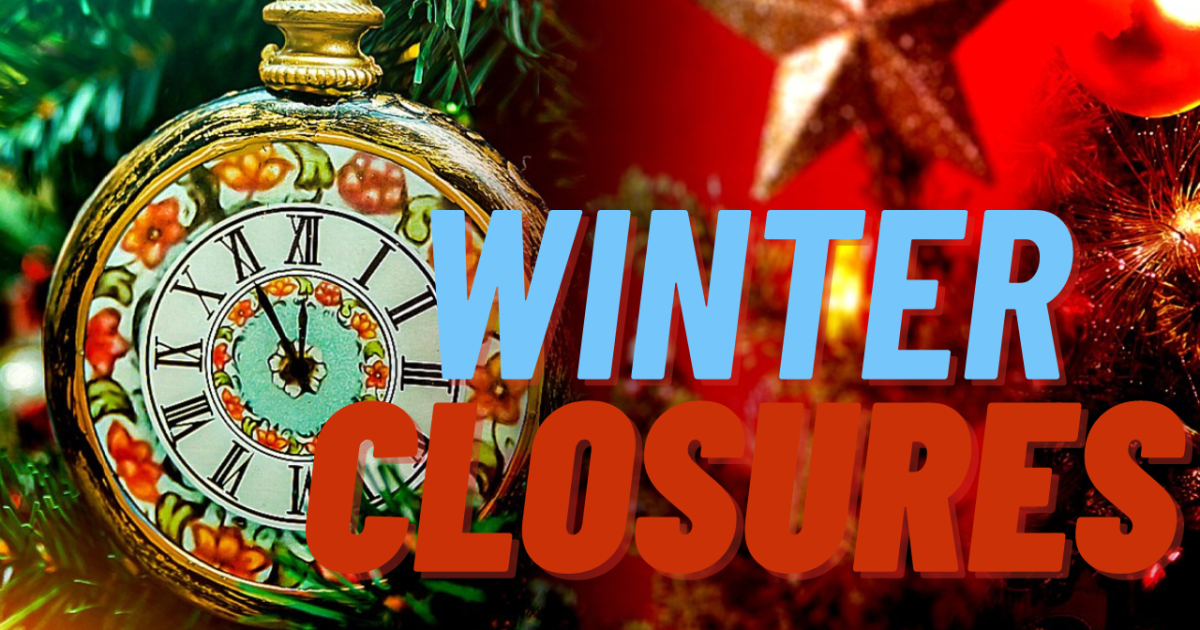 City of Corpus Christi announces winter closure schedule