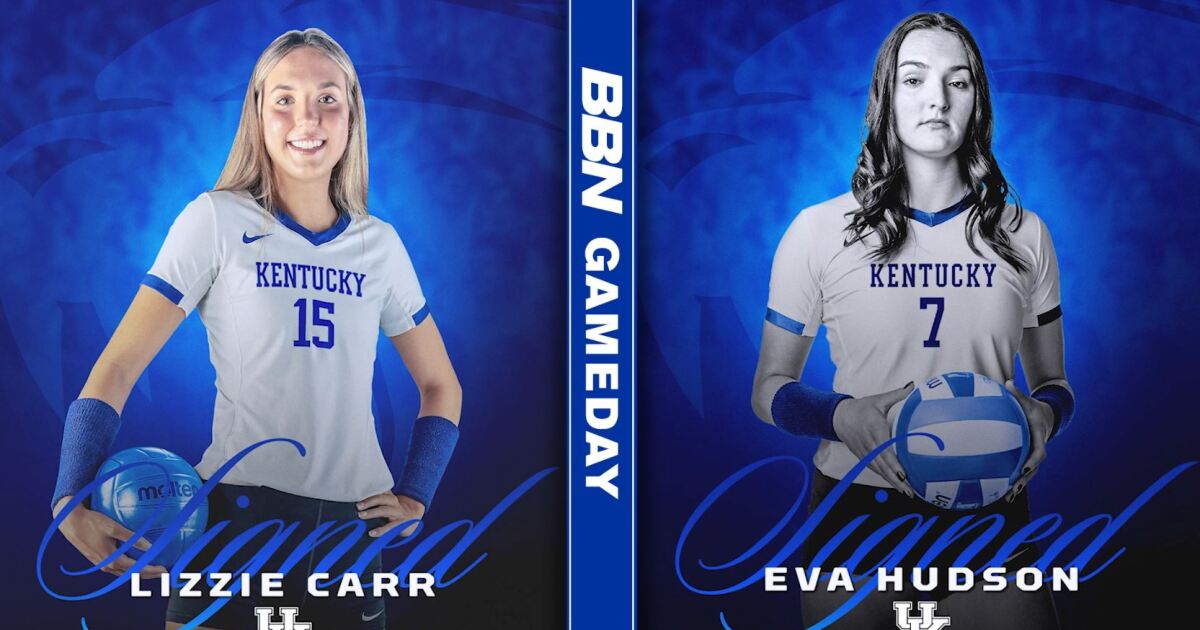 Kentucky volleyball adds two Purdue transfers: Eva Hudson, Lizzie Carr