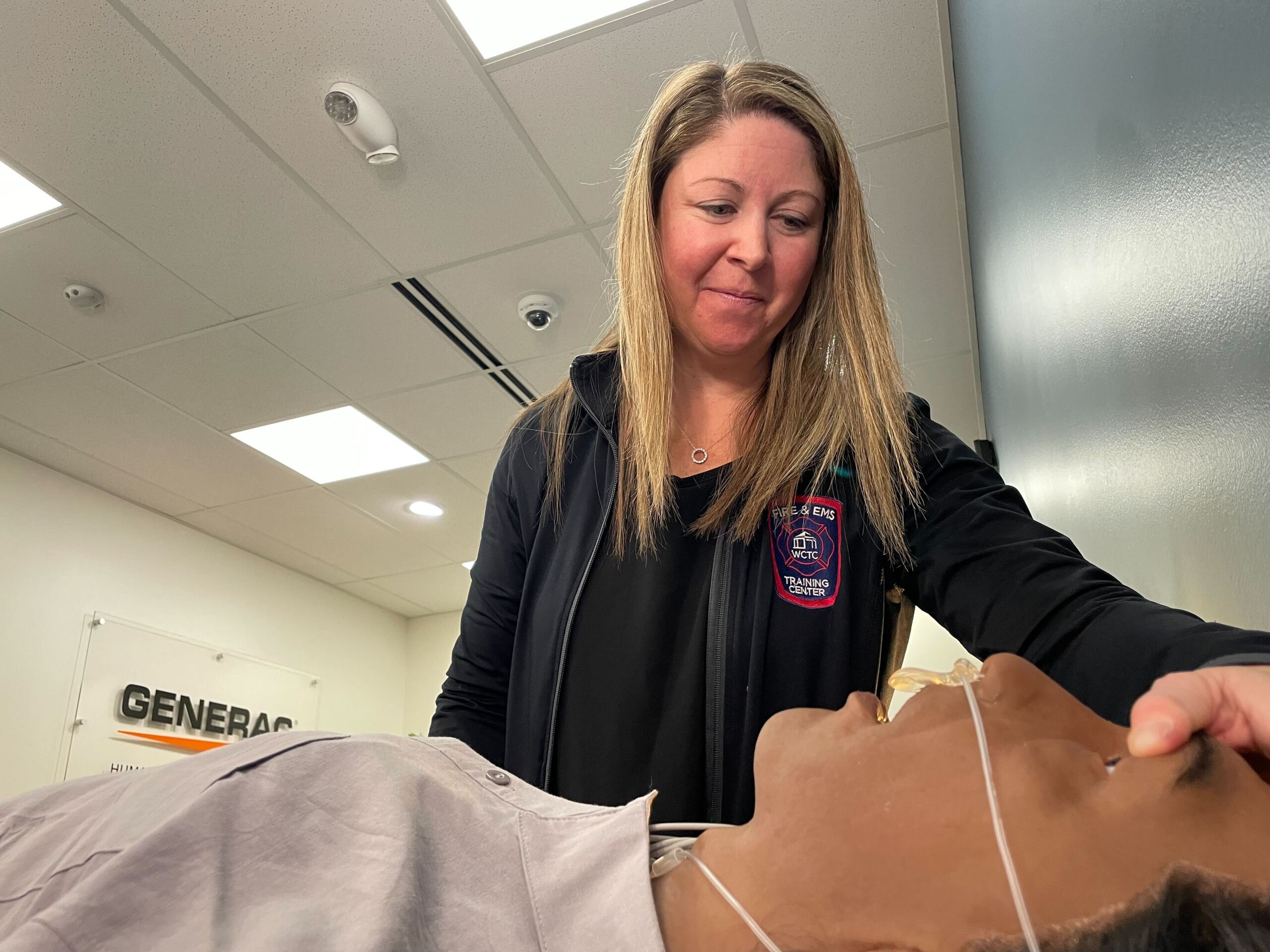 How a new training mannequin teaches empathy for fire and EMS students