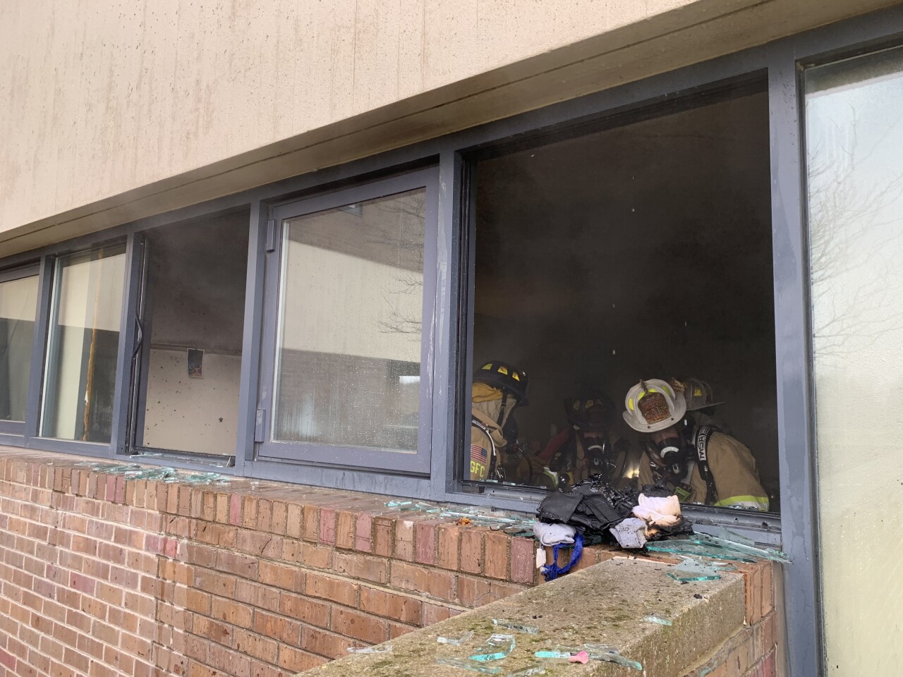 Fire officials respond to fire at UB North Campus dorm room
