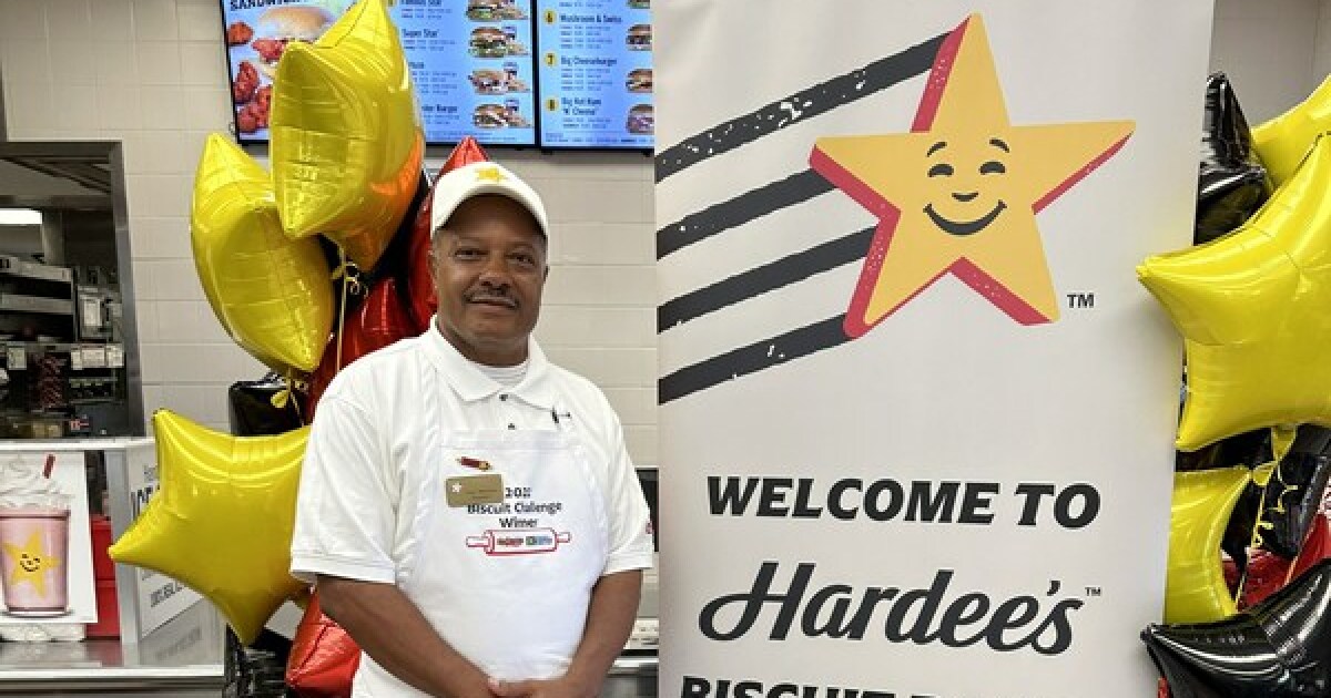 Virginia man crowned champion Hardee's Biscuit Baker