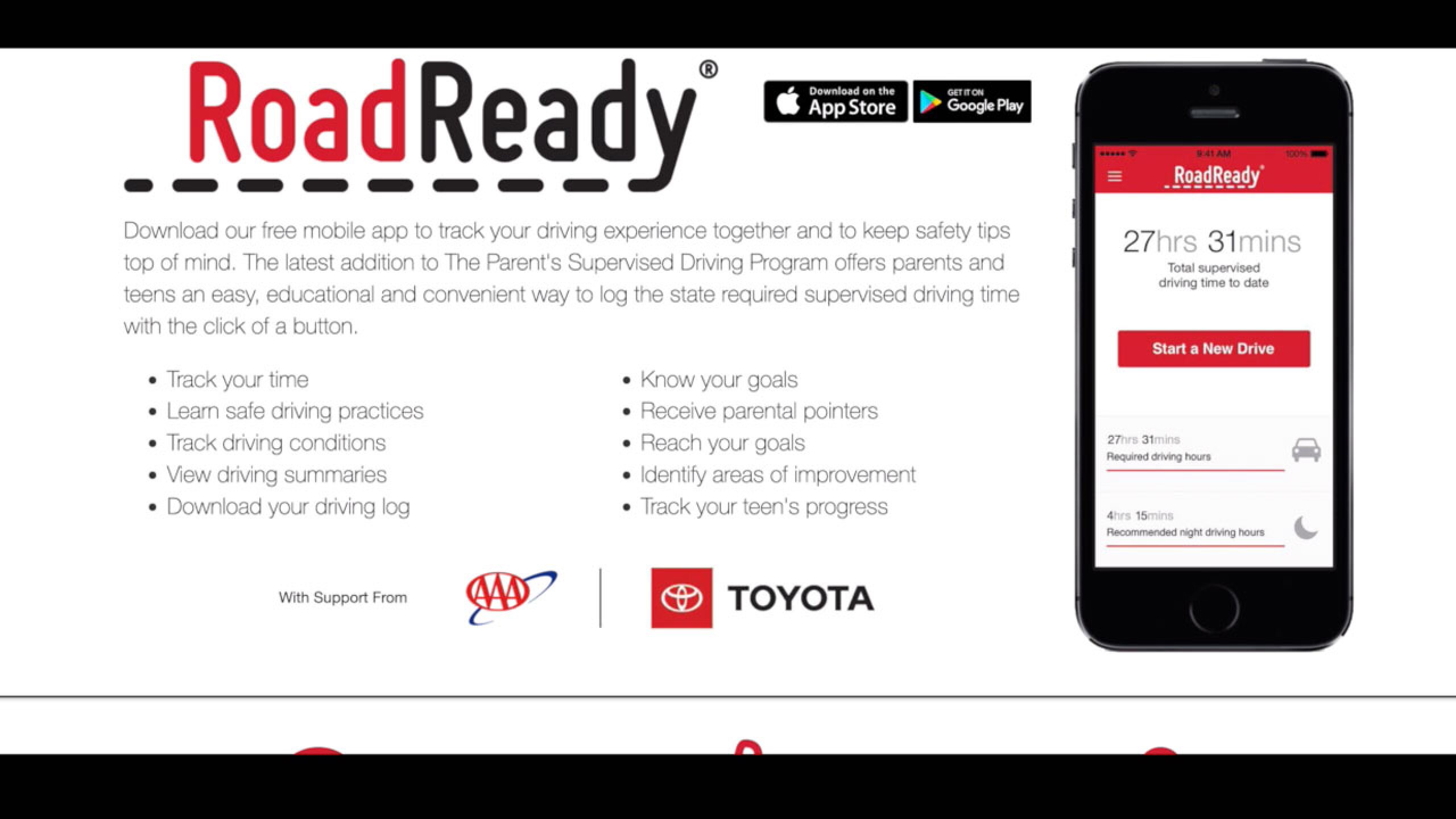 Apps can allow parents to track teen's driving habits