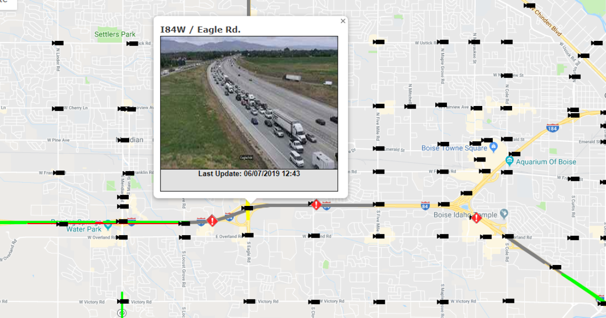 TRAFFIC ALERT: Crash on eastbound I-84 blocking multiple lanes
