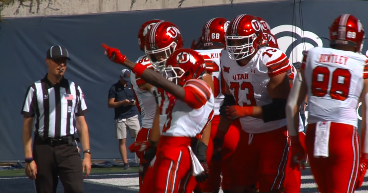 Wilson throws three TD passes, leads Utah to 38-21 win over Utah State