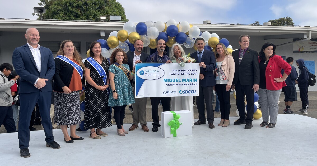 Five educators honored as San Diego County Teachers of the Year
