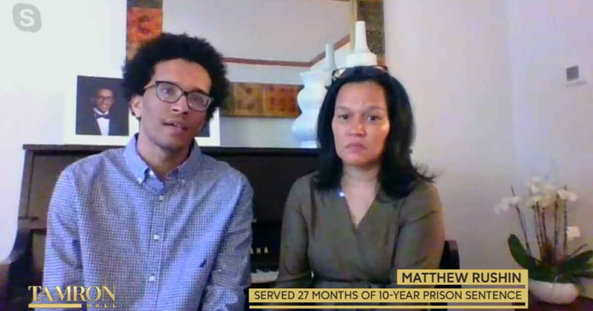 Matthew Rushin released from prison following pardon