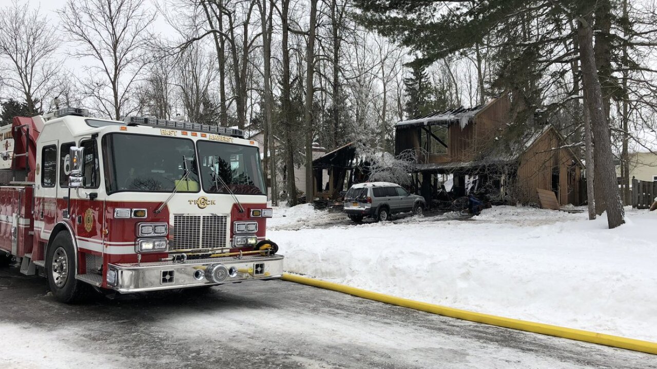 Man killed in East Amherst fire identified