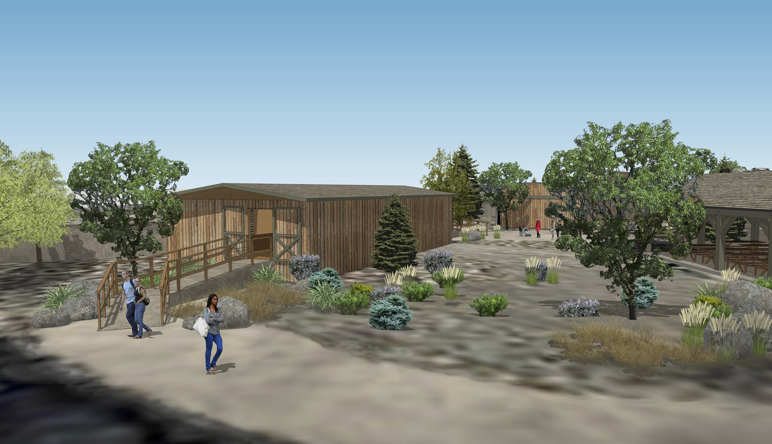 First look: Birds-of-prey attraction, Raptor Ranch, planned for ...