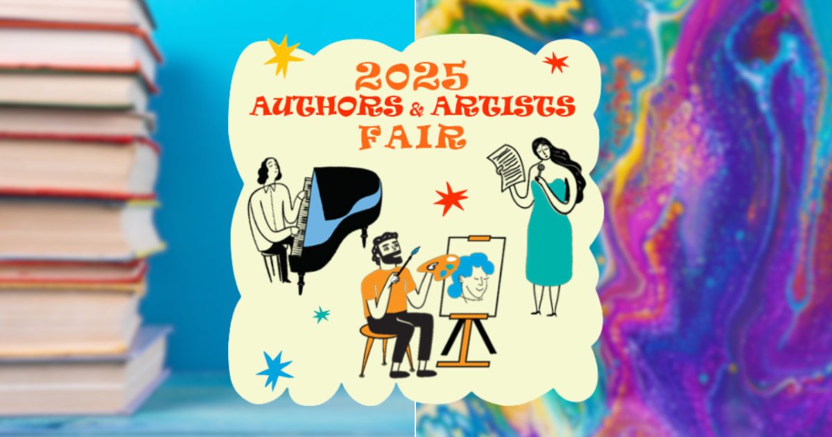 Meet your local authors and artists at the 2025 Authors & Artists Fair