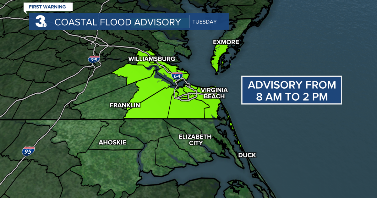 First Warning Forecast: Cool and windy with tidal flooding concerns