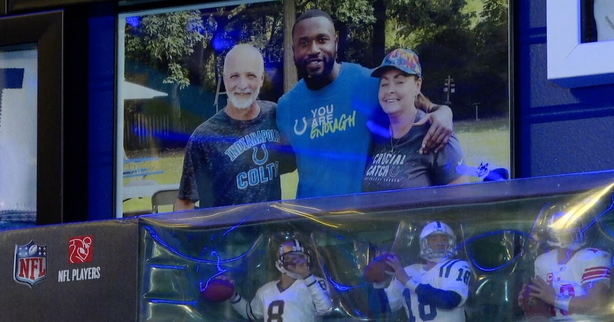 Nearly four decades of devotion: A look inside the home of a Colts superfan
