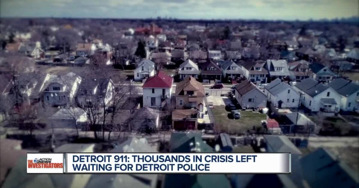 Detroit 911: Thousands in crisis left waiting for Detroit police