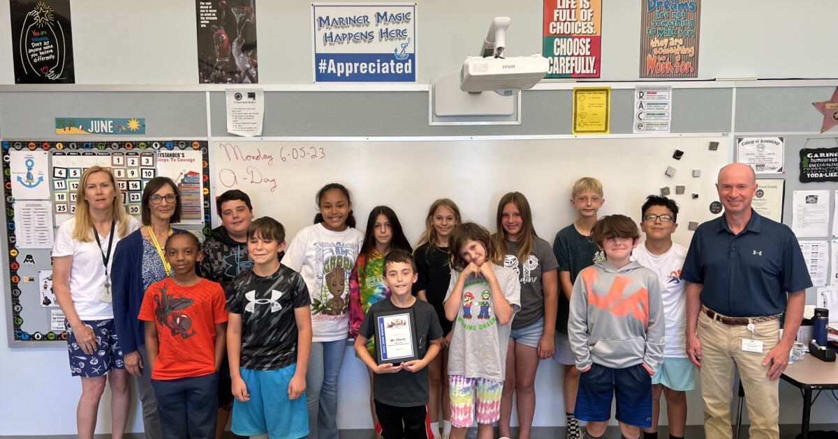 Everyday Heroes: Mr. Cherry's 5th grade class, Matapeake Elementary Everyday Heroes: Mr. Cherry's 5th grade class, Matapeake Elementary