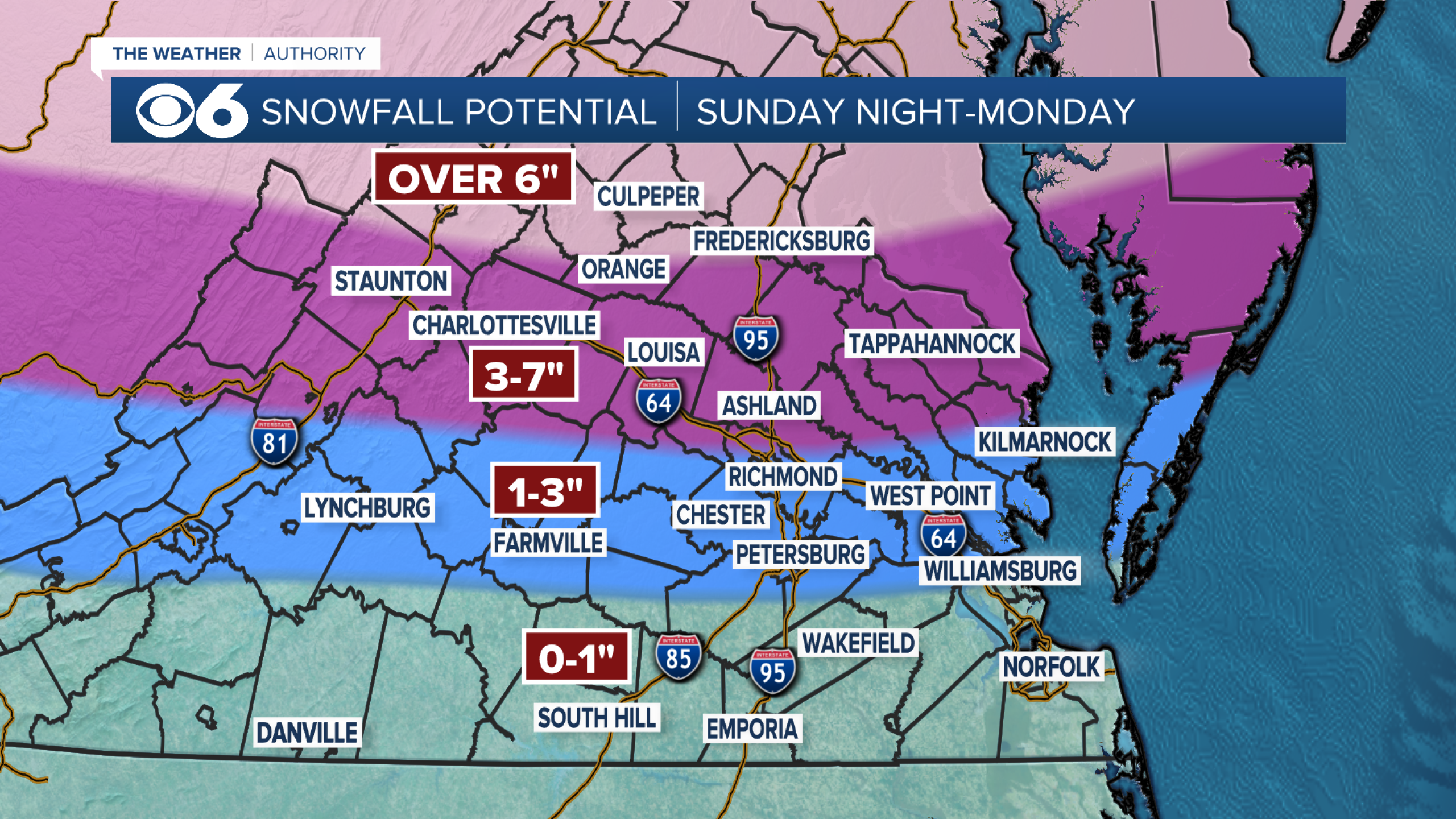 Winter Storm Warning: tracking snow, sleet, freezing rain and plain rain