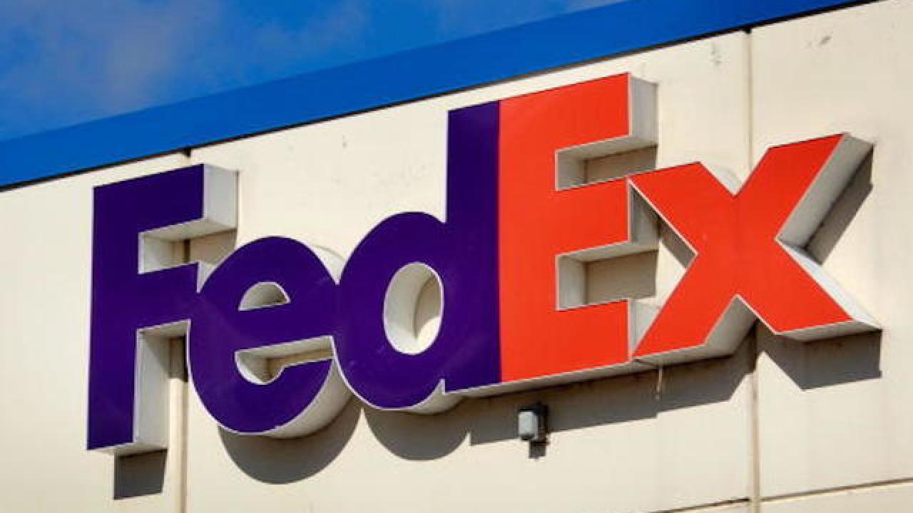 FedEx reports package delays due to weather