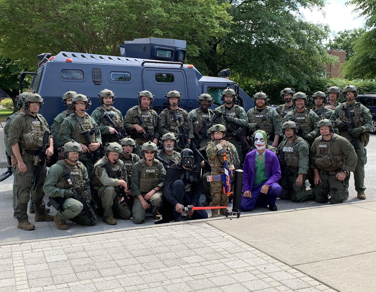 Photos: Watching boy join Richmond Police SWAT Team was ‘by far the ...