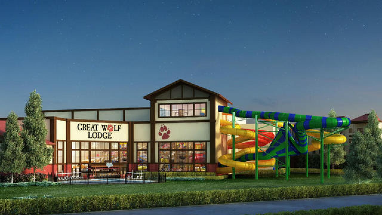 Great Wolf Lodge Illinois releases water park slide renderings