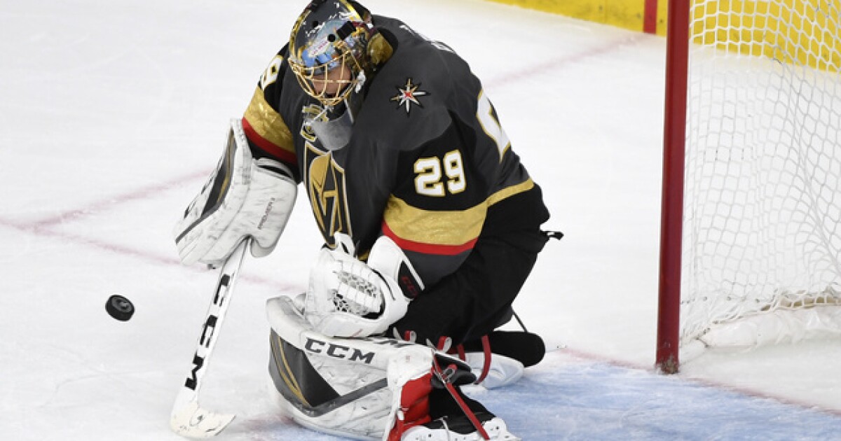VGK's Fleury set for first start following father's death