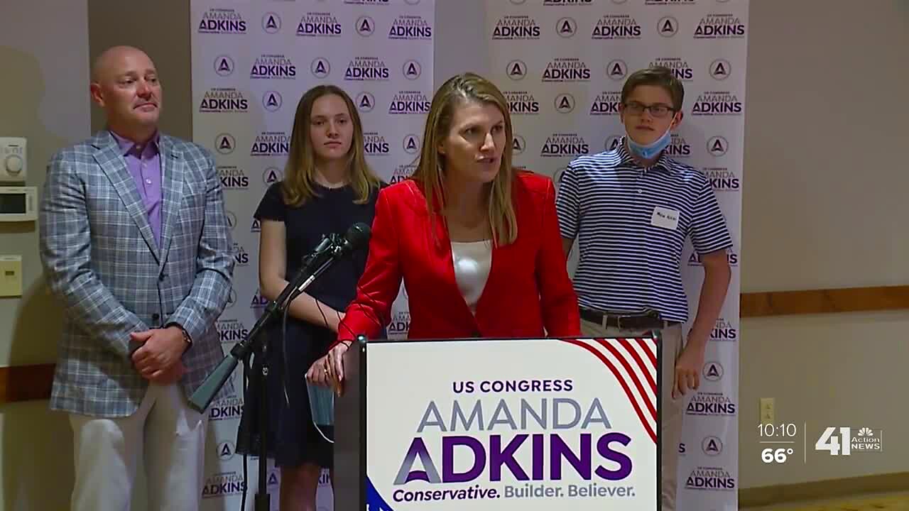 Adkins announces 2022 campaign, rematch with Rep. Davids Adkins announces 2022 campaign, rematch with Rep. Davids