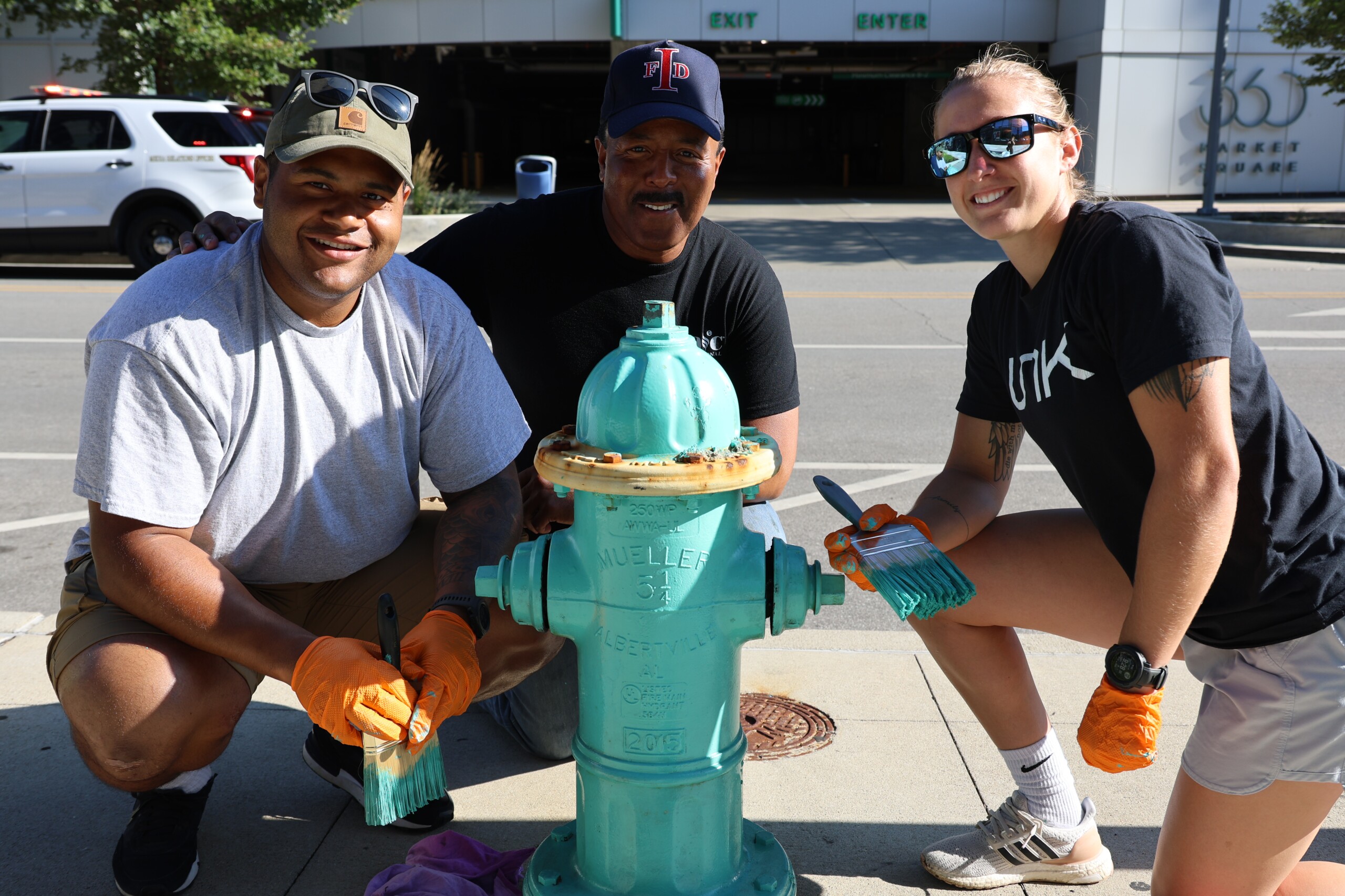 IFD, Citizens Energy Group team up for 'Badges for Burn Camp' hydrant ...