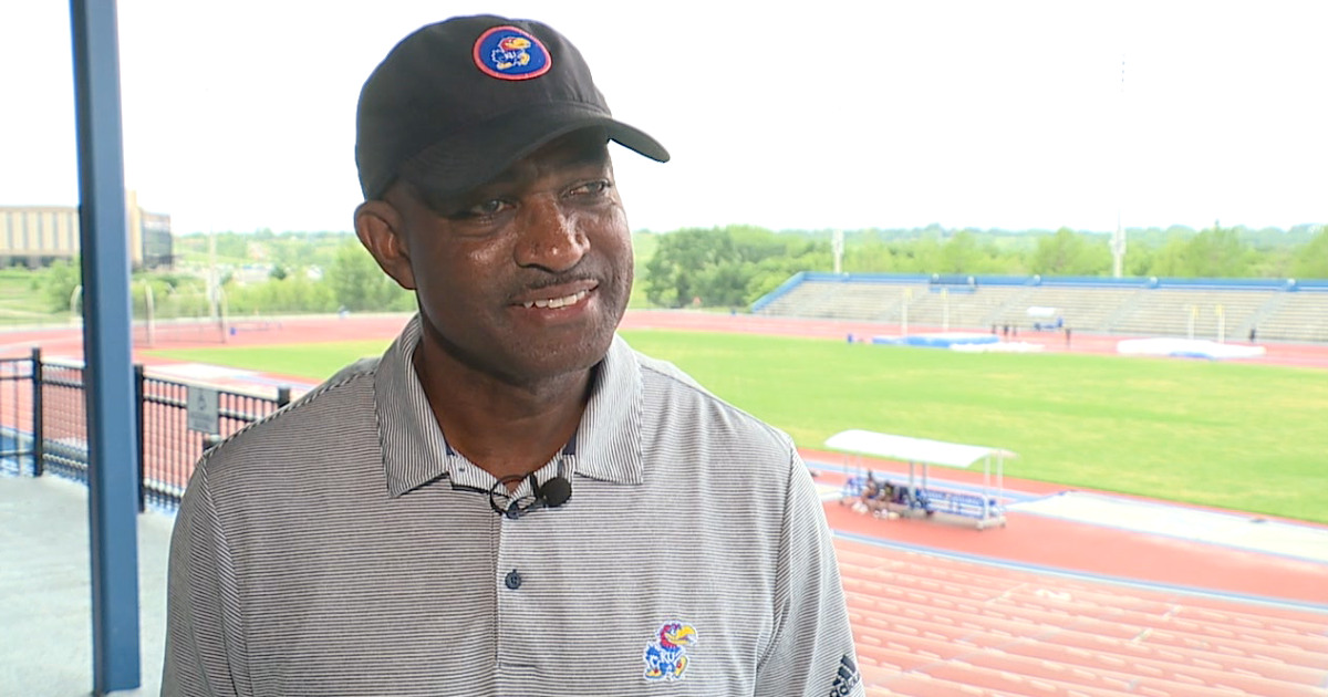 KU Jayhawks’ track coach Stanley Redwine read to lead at 2024 Paris ...