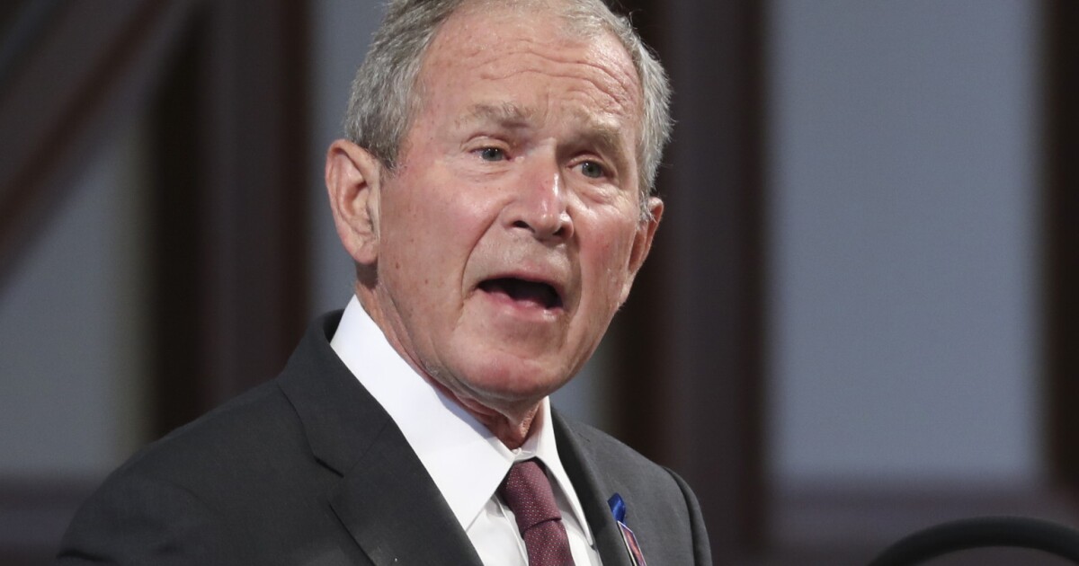 George Bush says US should cut 'red tape' to help Afghan refugees