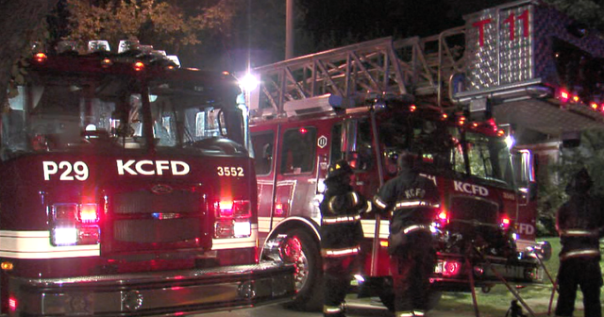 KCFD battles large house fire, injuries unknown