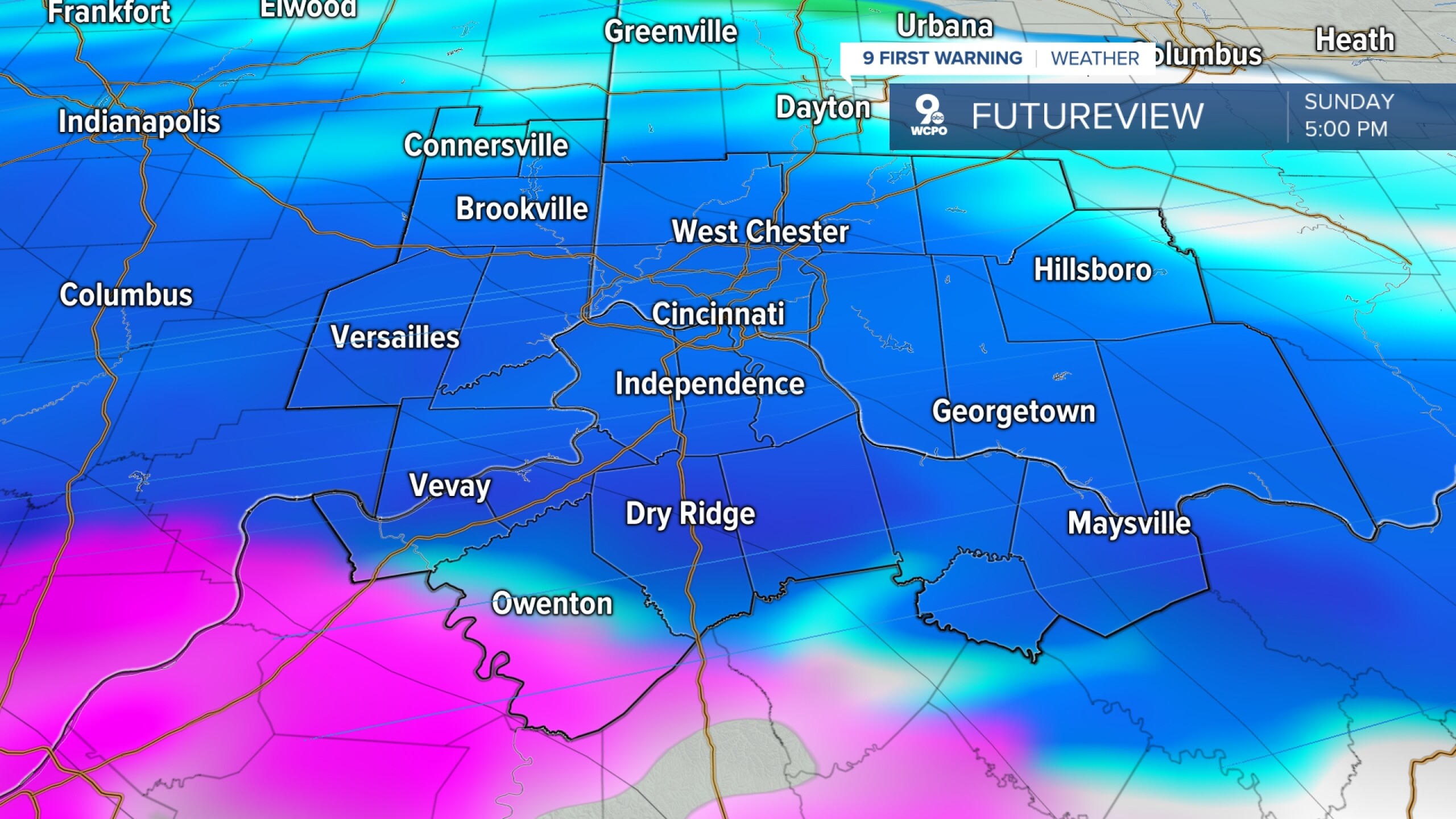 9 First Warning Weather Alert Day: Winter Storm timeline and impacts