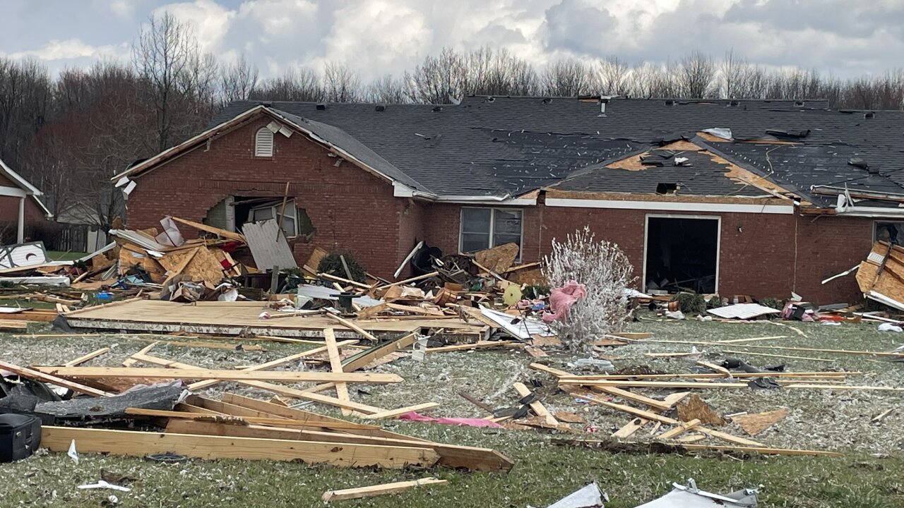 Tornado, severe storms leave trail of damage across southern Indiana Tornado, severe storms leave trail of damage across southern Indiana