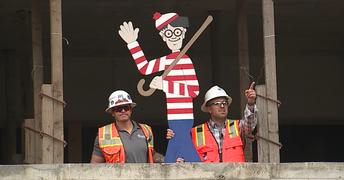 Real-life 'Where's Waldo' built for a Colorado children's hospital