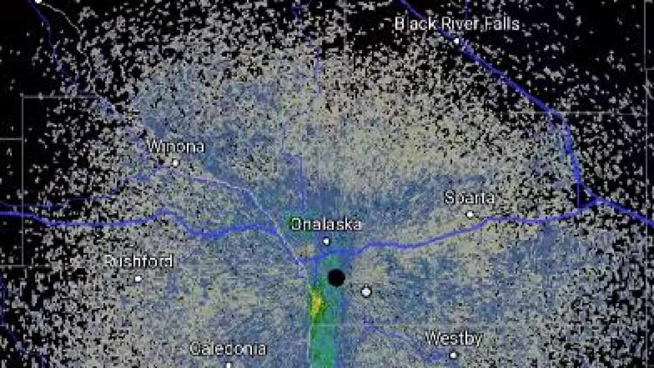 This Wisconsin mayfly hatch was so big it was picked up by radar