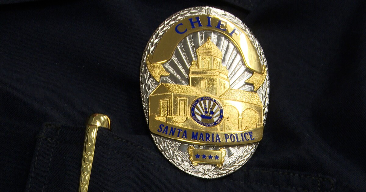 New Santa Maria police chief says he'll focus on service and outreach