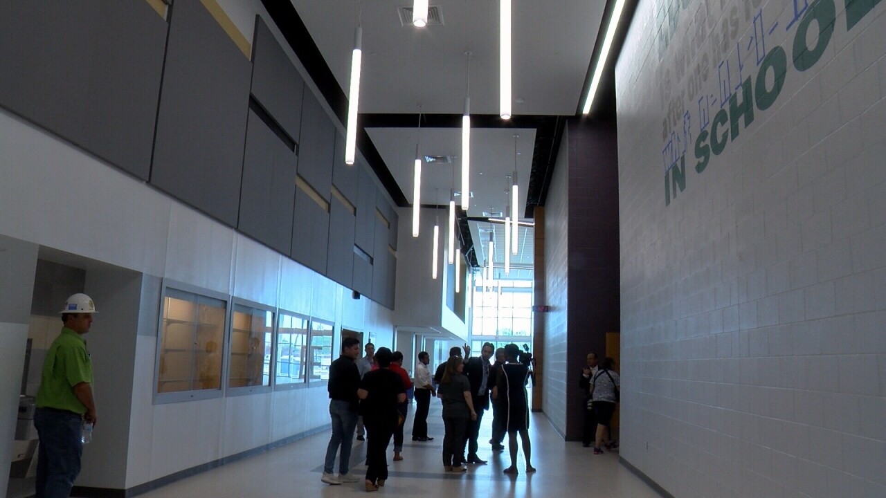 A look inside the new Cunningham Middle School at South Park