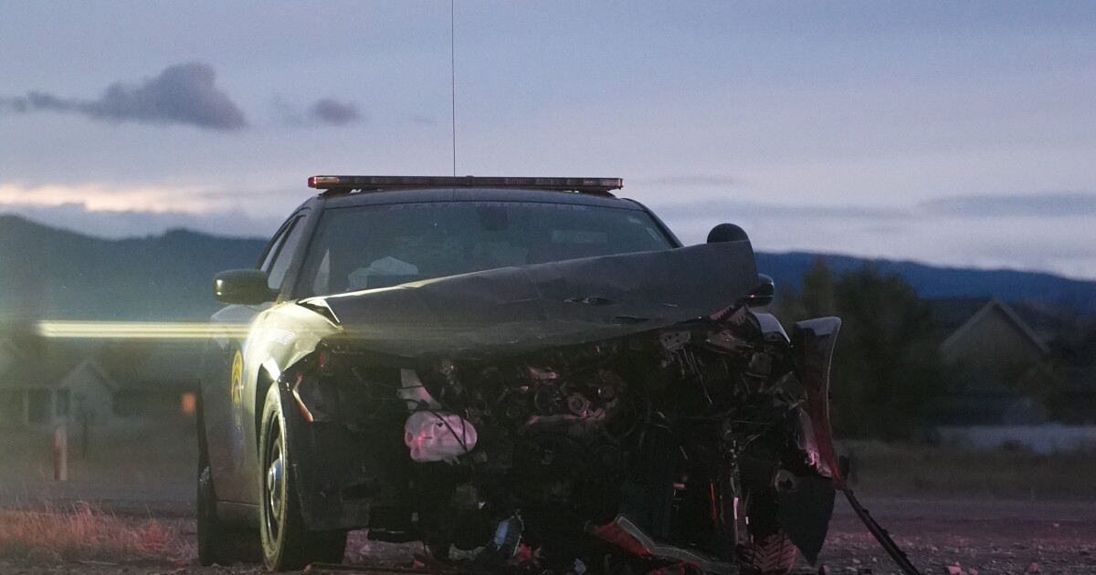 MHP car hit by impaired driver