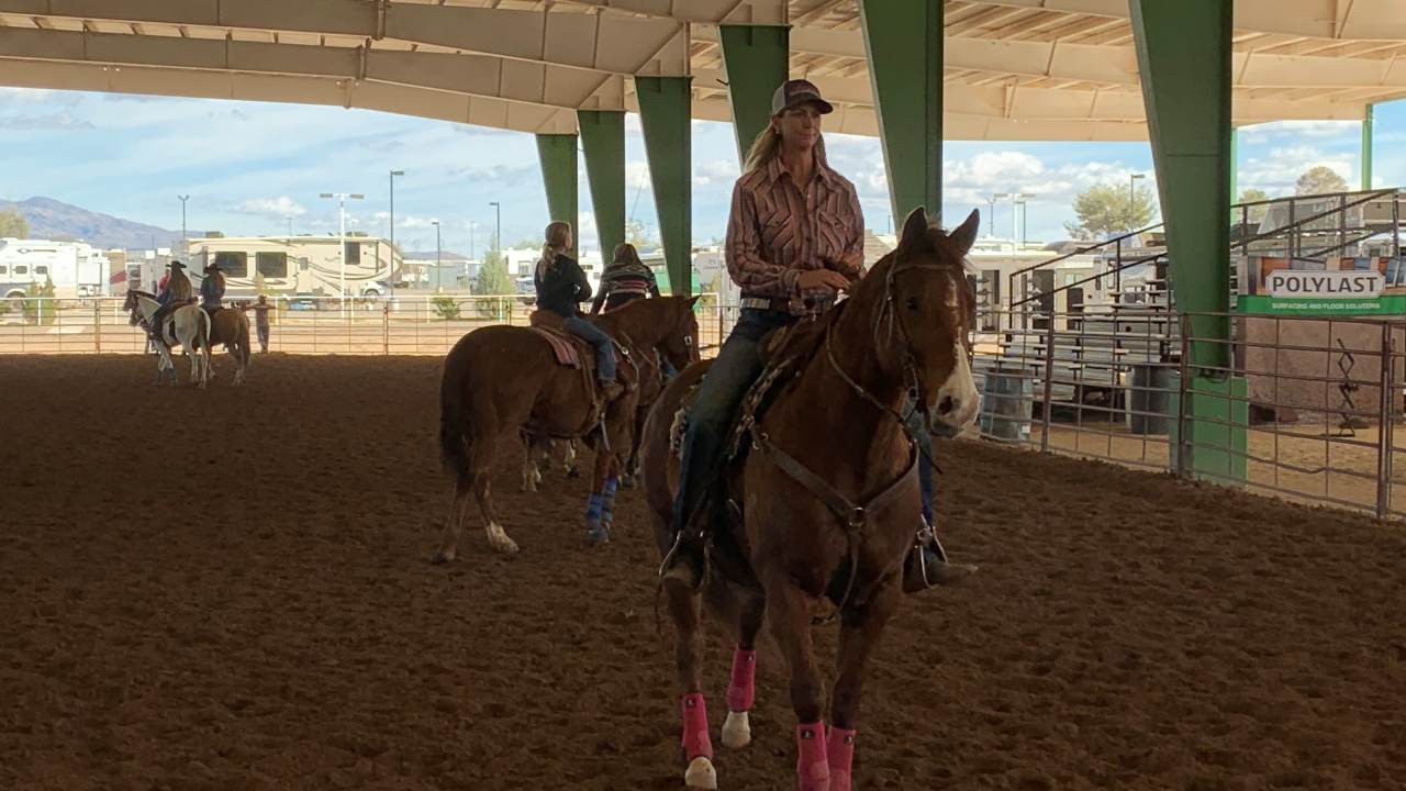 Barrel Racing Champion Sherry Cervi