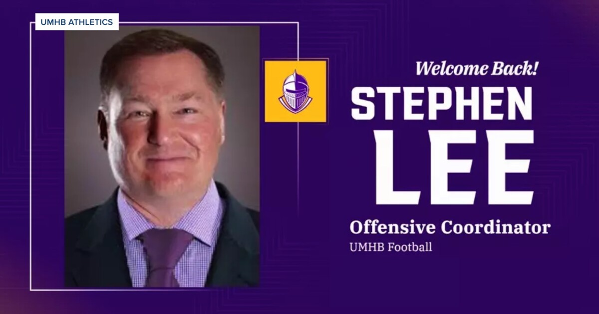 UMHB football names Stephen Lee as offensive coordinator