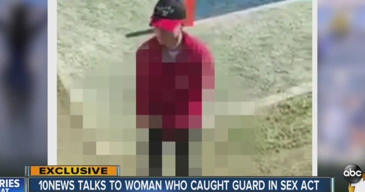 Masturbating Chargers Security Guard Fired