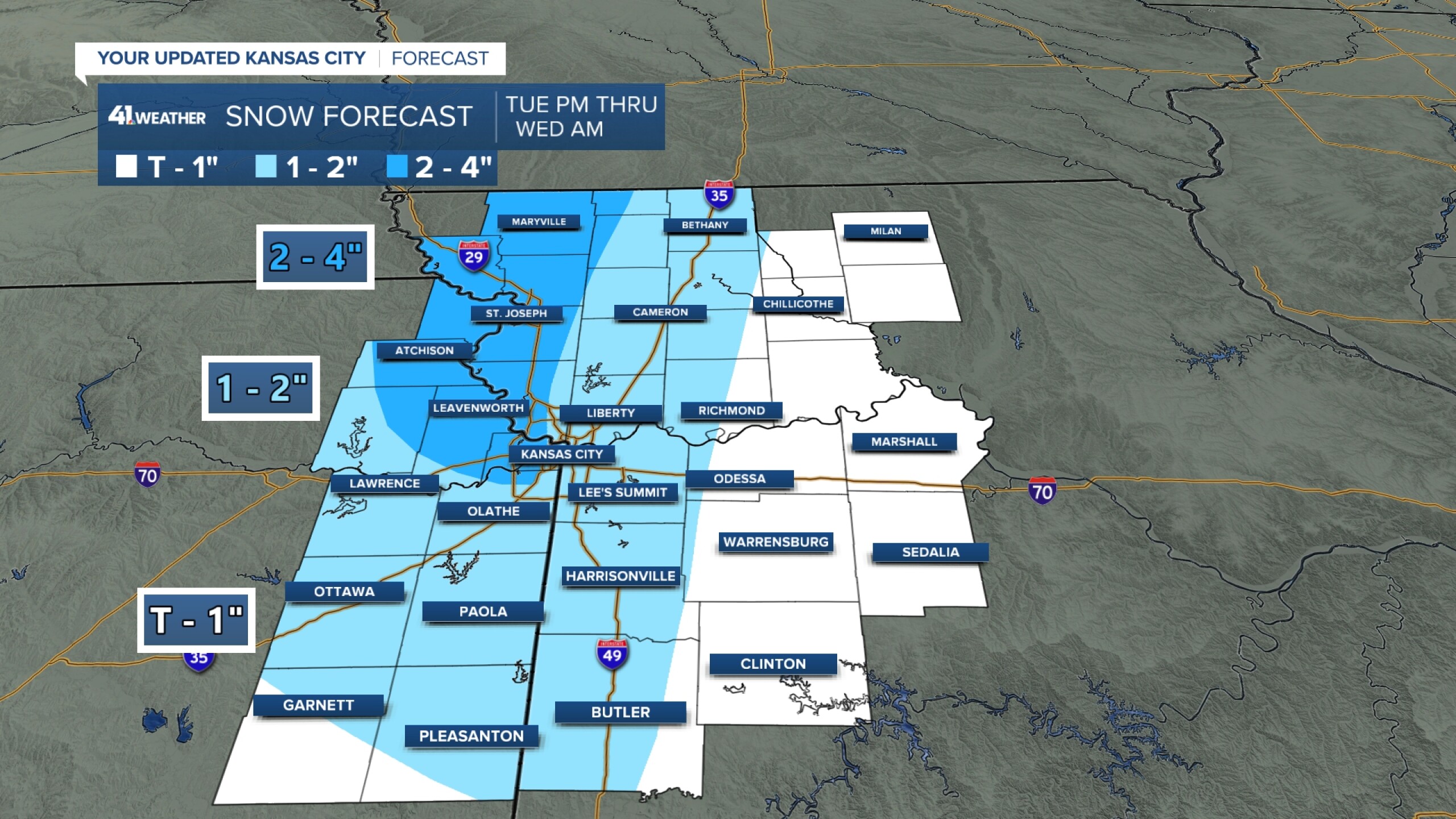 KSHB 41 Weather Blog | Blizzard with power outages tonight