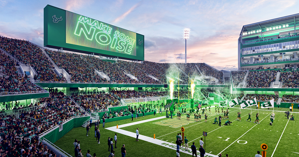 USF green lights stadium plan update, adds over $8 million to cost estimate