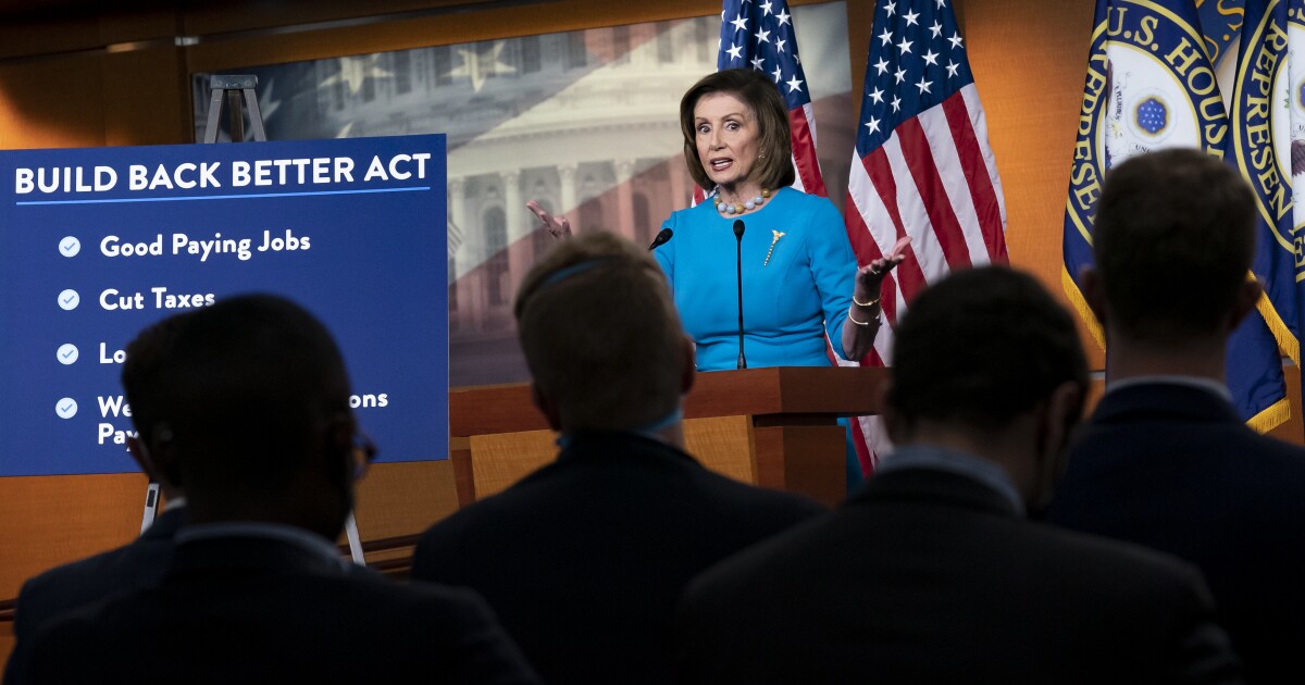 House Moves Toward Ok Of Dems Sweeping Social Climate Bill