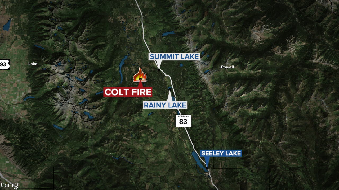 Colt Fire Grows To 1000 Acres Evacuation Order In Place
